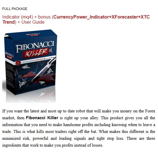 Fibonacci Killer (Enjoy Free BONUS Fibonacci Miracle-forex fx system ...