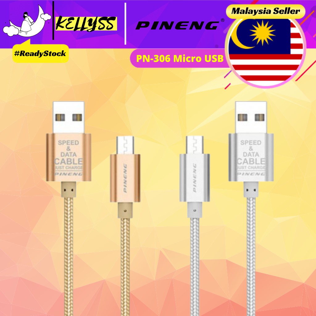 Pineng PN 306 Quick Fast Charge PN-306 Micro USB Cable for Android ...