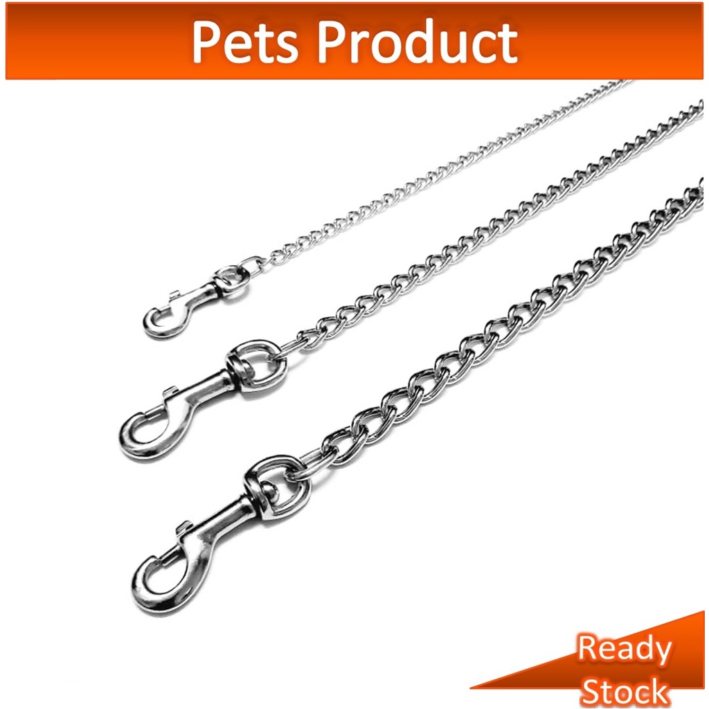 Pets Heavy Duty Chain Leash | Shopee Malaysia