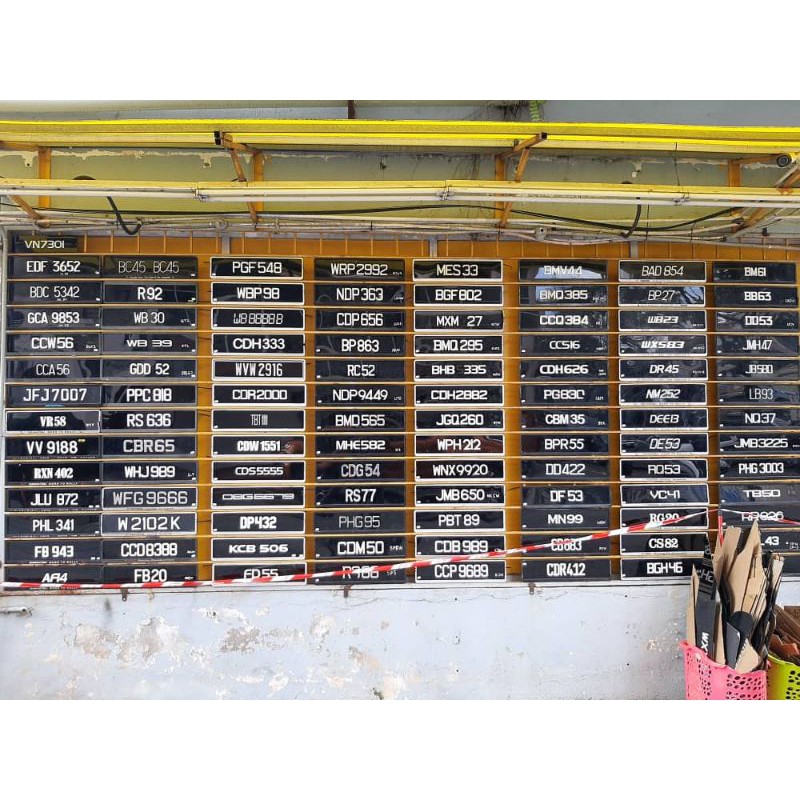 NUMBER PLATE KERETA KRISTAL(PUTIH)Petak,Tajam,Lidi, Bulat | Shopee Malaysia