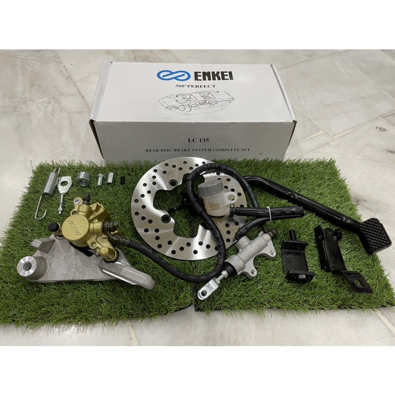 LC V1-V7 modified rear disc brake system complete Full set | Shopee ...