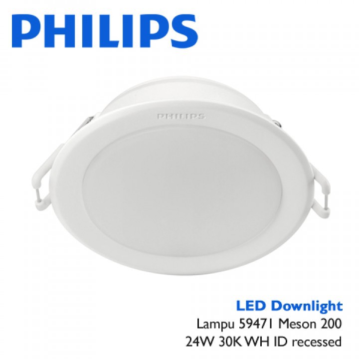 Philips Meson 8" (59471) 24W LED Downlight | Shopee Malaysia