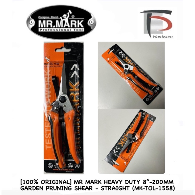 [100% ORIGINAL] MR MARK HEAVY DUTY 8”-200MM GARDEN PRUNING SHEAR ...