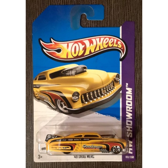 Hot Wheels 49 Drag Merc Yellow HW Showroom Rare | Shopee Malaysia