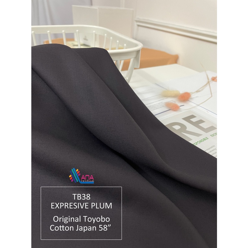 3.5m Original Toyobo Cotton Japan Kain Pasang Bidang 58 By Ana Textile ...