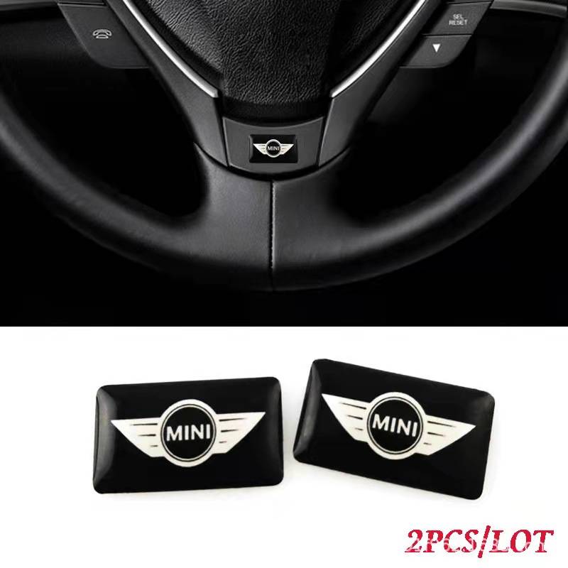 1x1.8cm MINI VW Logo Car Emblem Badge Sticker Decal Mini Cooper For BMW ...