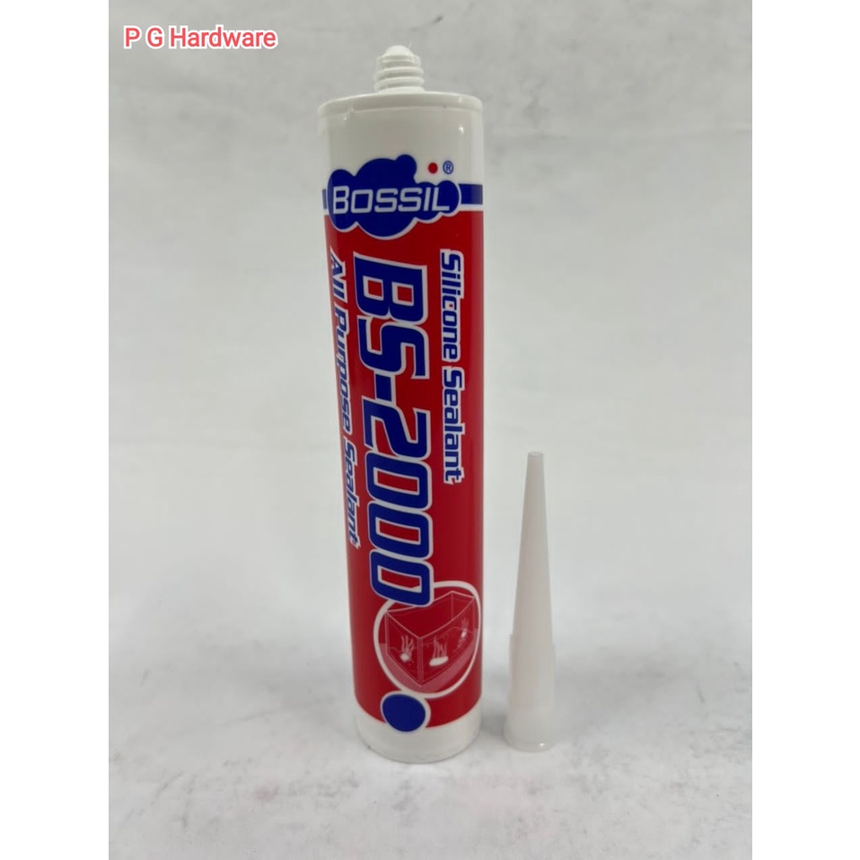 BOSSIL All Purpose Silicone Sealant BS-2000 @270ml | Shopee Malaysia
