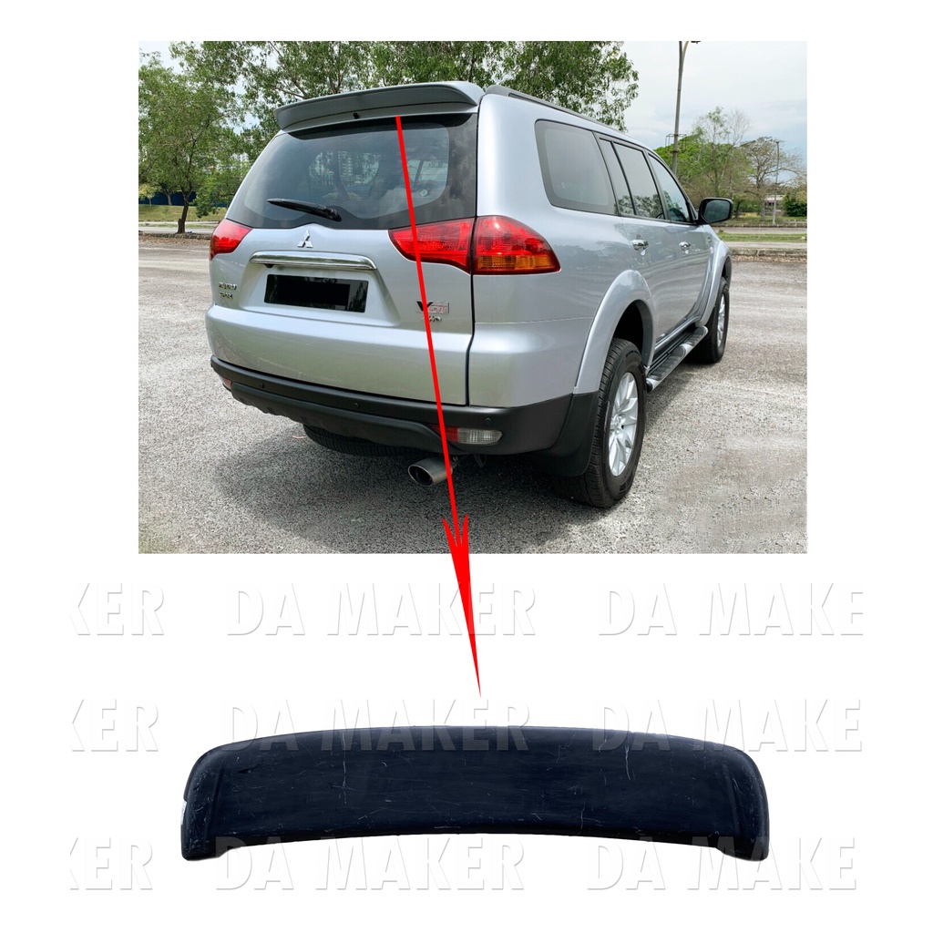 MITSUBISHI PAJERO SPORT 2015 REAR SPOILER | Shopee Malaysia