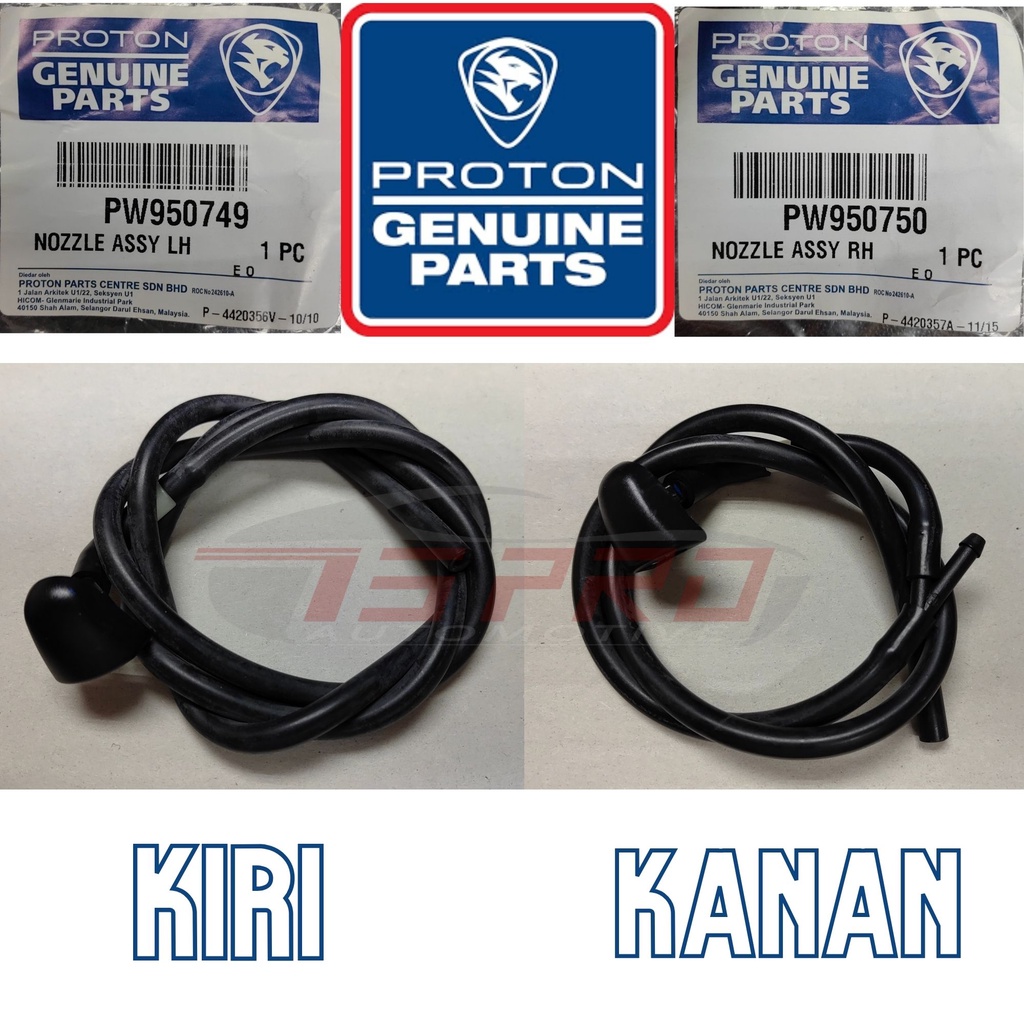 Proton Preve Suprima S Genuine Wiper Nozzle with hose Washer Water Come ...