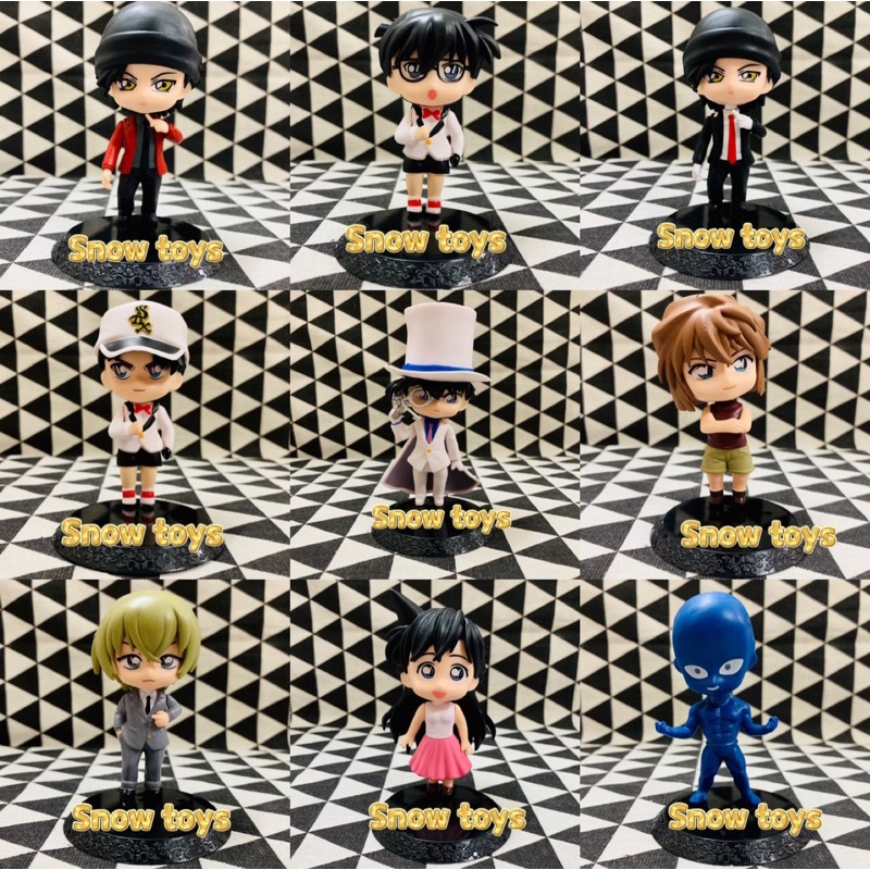 Conan model - 12cm high - Conan character model - Conan Kaito Kid Ran ...