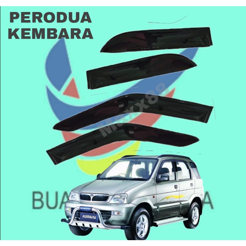 PERODUA KEMBARA 5" DOOR VISOR BUANTAN MALAYSIA | Shopee Malaysia