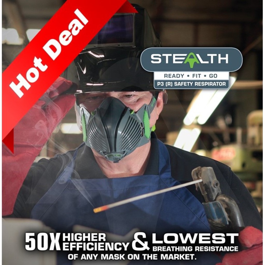 Stealth P3 Respirator N100 / N100 Respiratory Full Face Mask | Shopee ...