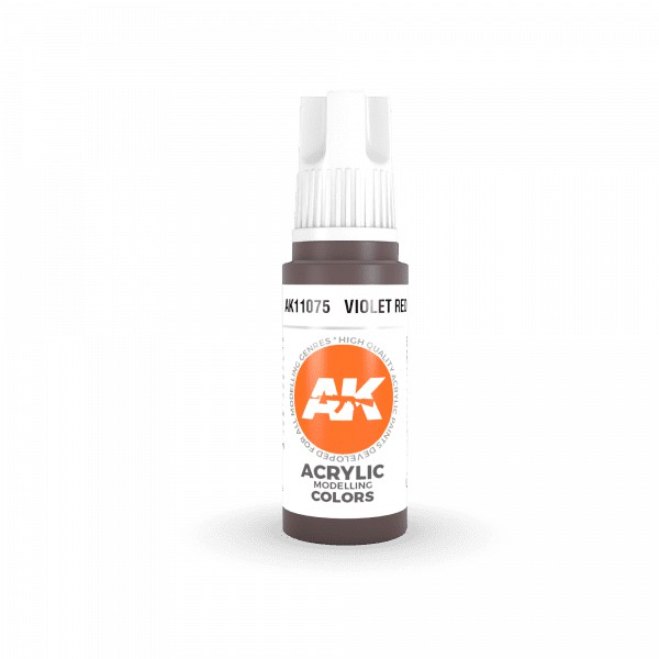 AK Interactive 3rd Gen Acrylic Paint 17ml ( Violet Red ) | Shopee Malaysia