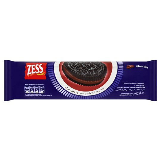 Zess Chocolate Sandwich Biscuits 127.4g | Shopee Malaysia