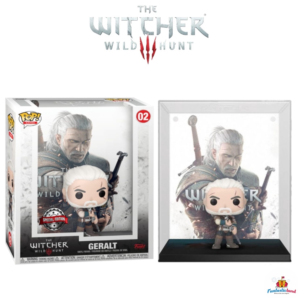 Original Funko POP! Games Game Covers The Witcher 3: Wild Hunt - Geralt ...