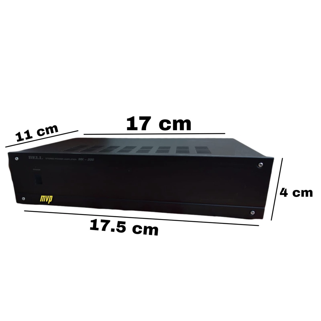 Mk 200 Bell Power Amplifier Box MK 200 Bell Power Amplifier Box ...