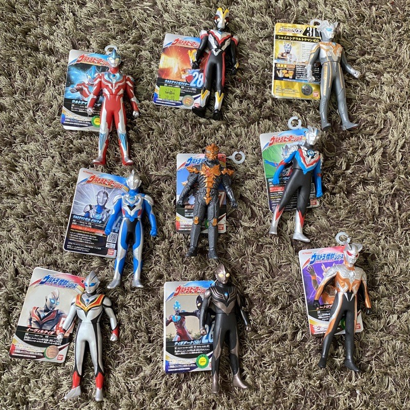 GROUP G : Ultraman Ginga Victory Shining Zero UltramanZ Juggler ORB ...