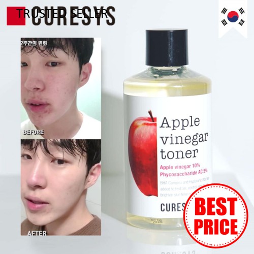Ready Stock CURESYS Apple Vinegar Toner Deep Hydration Brightening Face ...