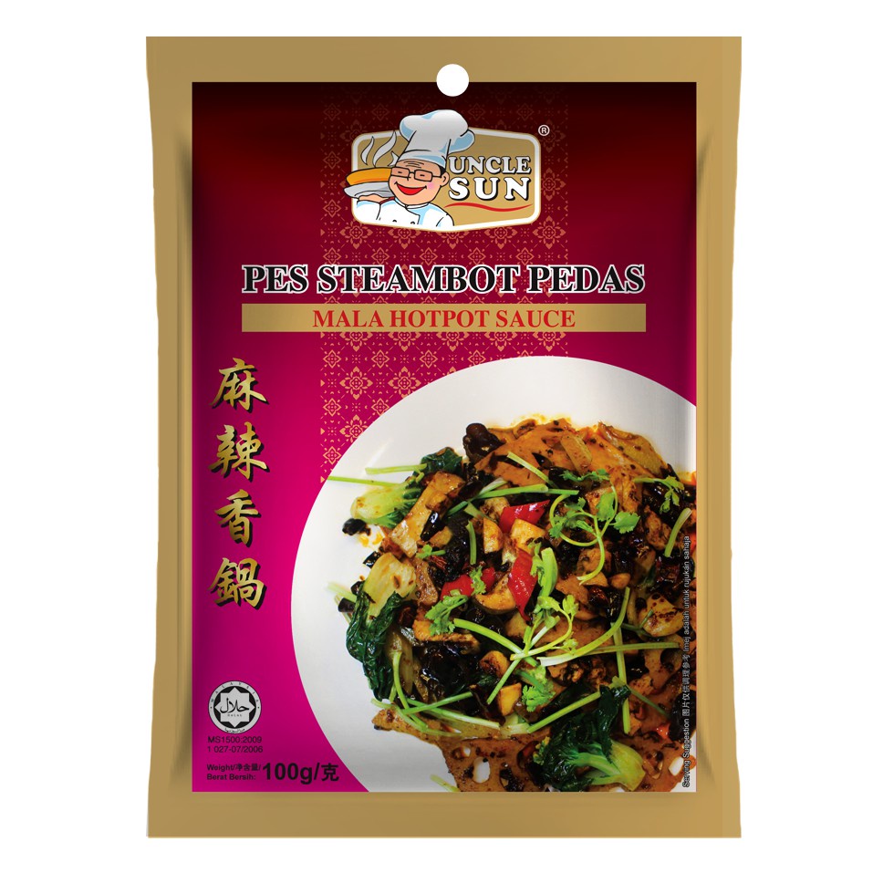 Uncle Sun Mala Hotpot Paste - 100g 麻辣香锅 | Shopee Malaysia