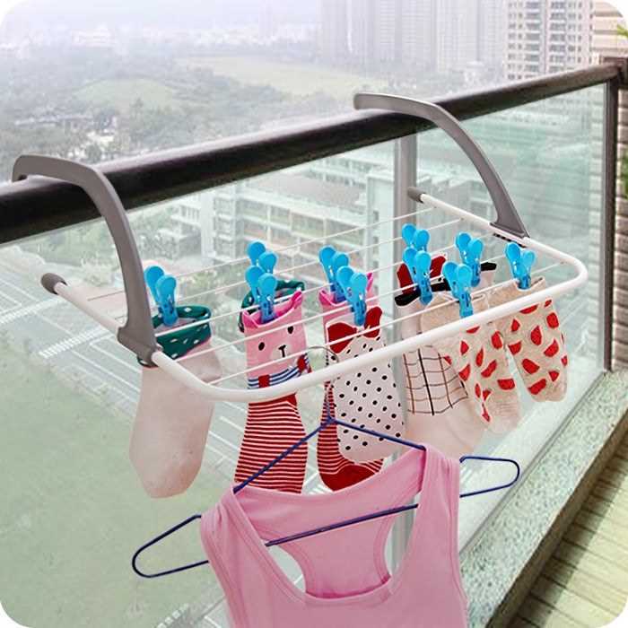 Collapsible storage radiator racks clothes drying treasure balcony ...