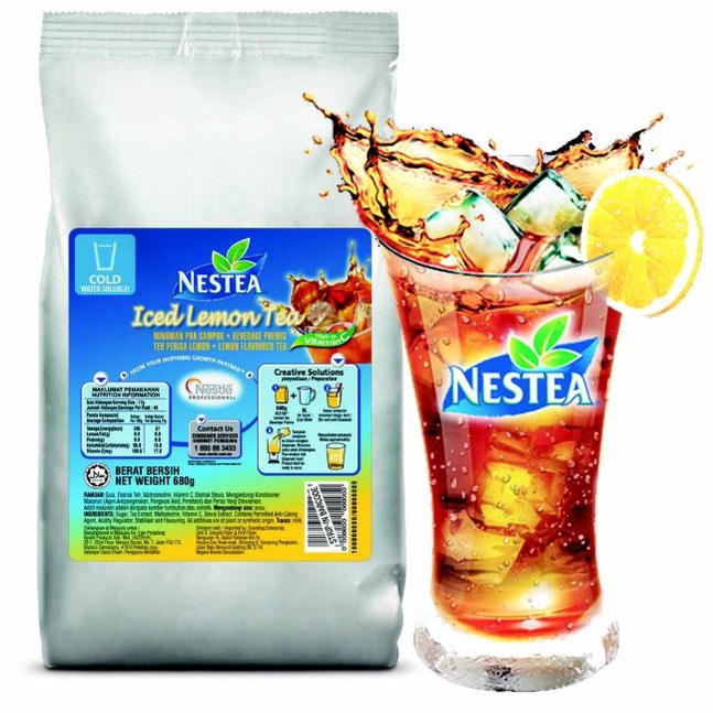 Nestea Ice Lemon Tea / Teh Limau Ais - 560g | Shopee Malaysia