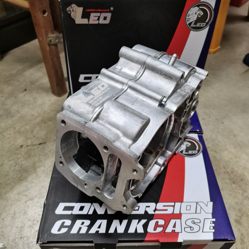 LEO RACING CRANKCASE SET EX5 DREAM / W100 / EX5 CLASS 1（HEAD-BLOCK W125 ...