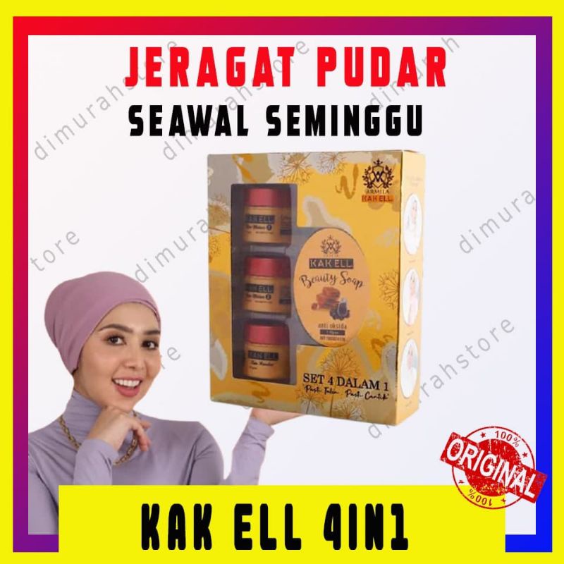 KAKELL SET 4 DALAM 1(ORIGINAL 100%) | Shopee Malaysia