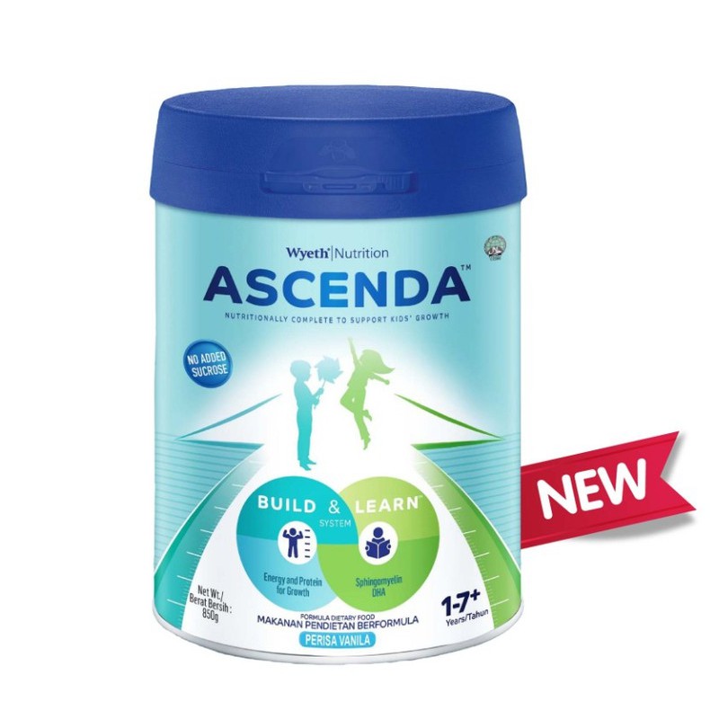 Susu ASCENDA 850g Milk Formula Susu Formula Susu Tepung Susu Budak Susu ...