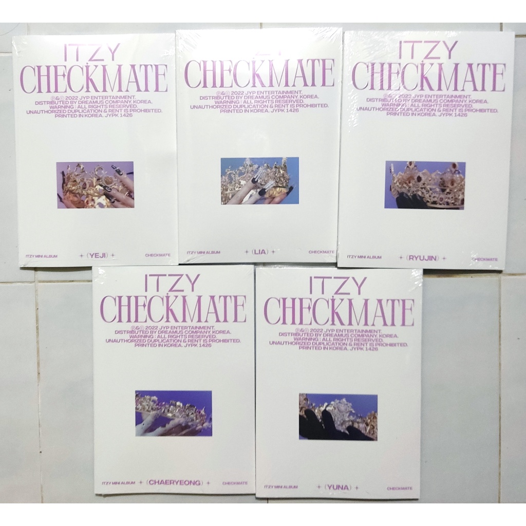 (SEALED) ITZY - 5th Mini Album [CHECKMATE] | Shopee Malaysia