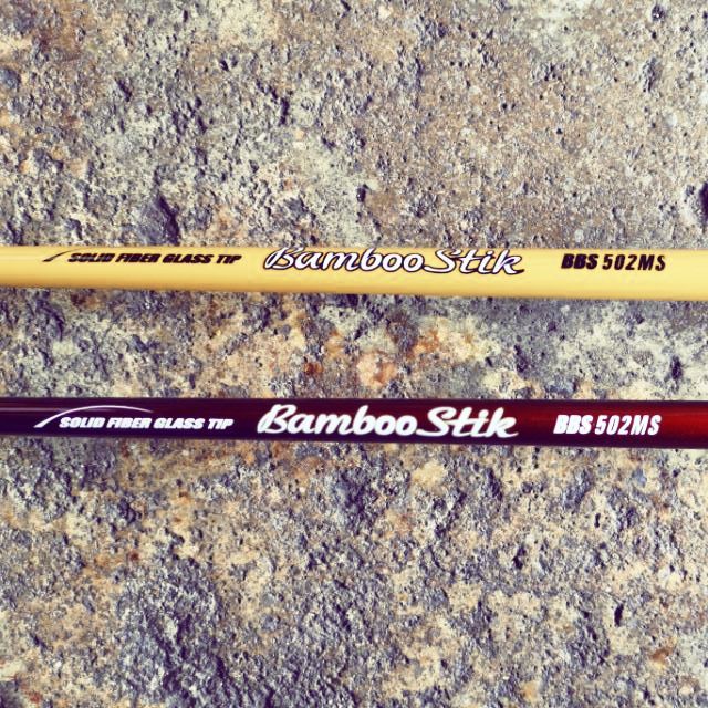 Joran udang Solid fiber glass tip bamboo prawn stick | Shopee Malaysia