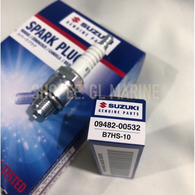 Original Suzuki Spark Plug NGK Japan B7HS-10 (09482-00532) / B8HS-10 ...