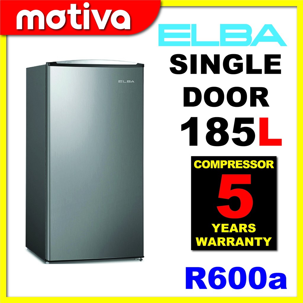 ELBA Single Door Fridge ER-C1815(SV) | Shopee Malaysia