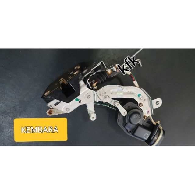 KEMBARA DOOR INNER LOCK WITH CENTER LOCKING GUN (USED) | Shopee Malaysia