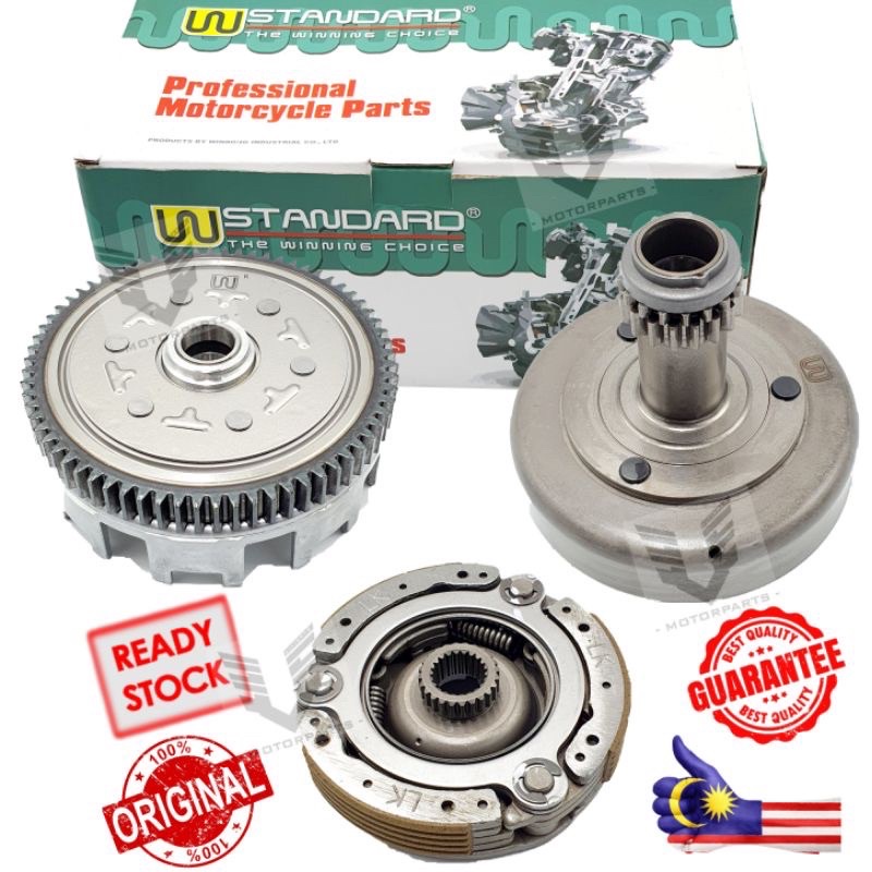 Honda EX5 Dream/EX5 Hi Power W Standard Auto Clutch Comp Set Auto Set Full Set EX5 EX5HiPower W ...