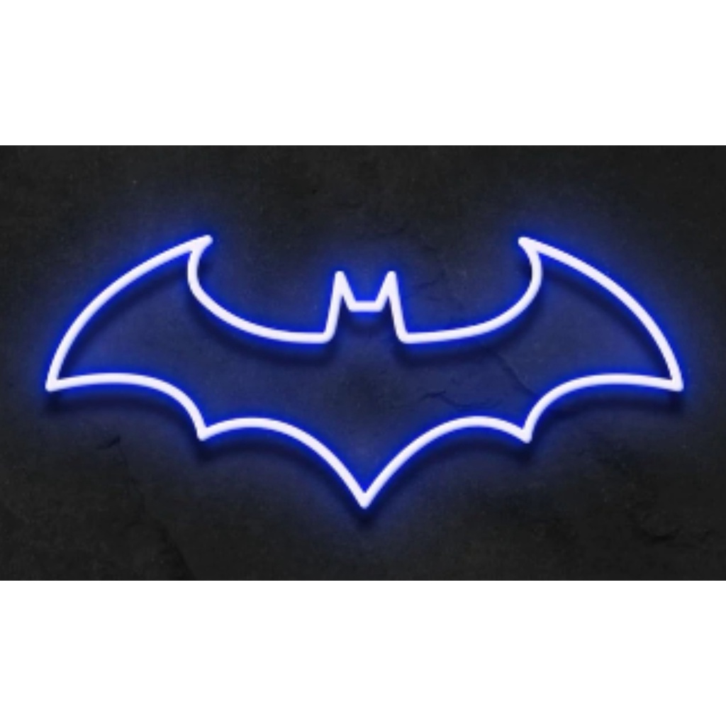 Decor led neon sign sign, Batman size 2 Decorative Lights | Shopee Malaysia