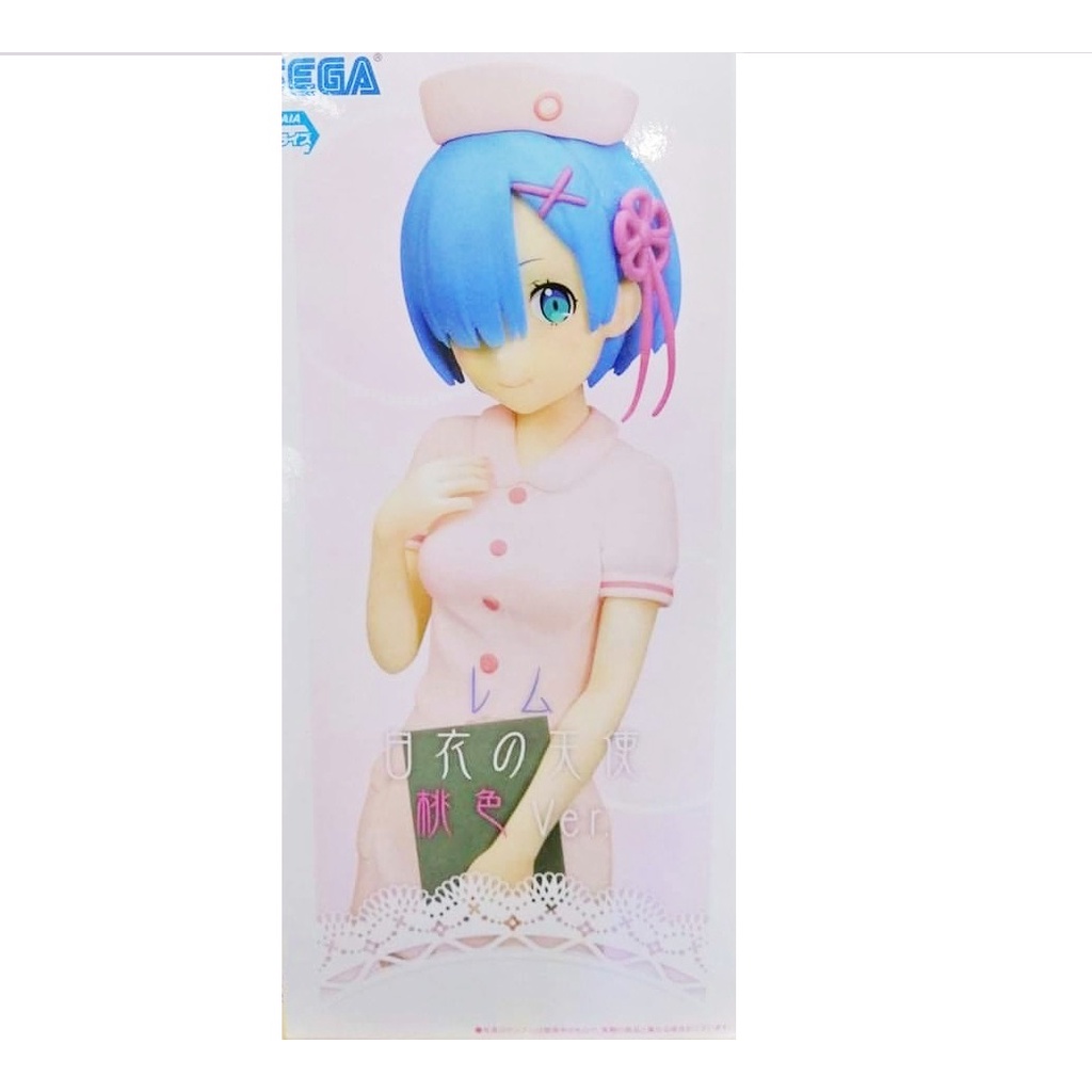Original SEGA RE Zero Starting Life in Another World: Rem Nurse Pink ...