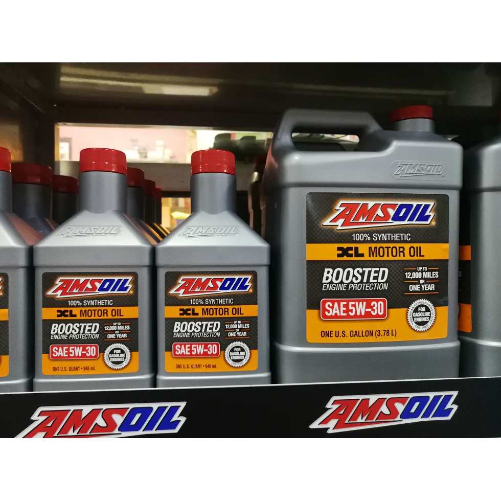 Amsoil XL 5w30 Extended Life Boosted Protection Synthetic Engine Oil 1 ...