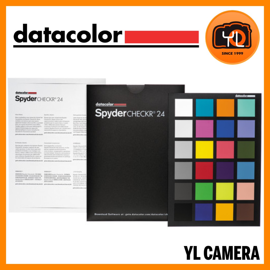 Datacolor Spyder CHECKR 24 Color Chart (SCK200) | Shopee Malaysia
