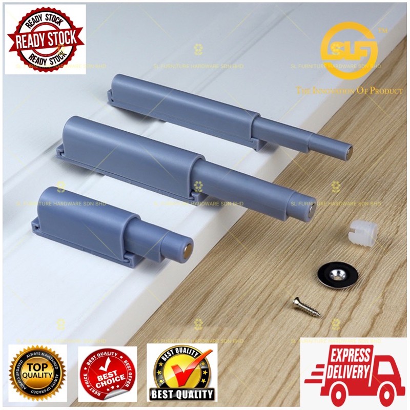 SLF Cabinet Quality Door Damper Buffer Push to Open Magnetic Latch ...