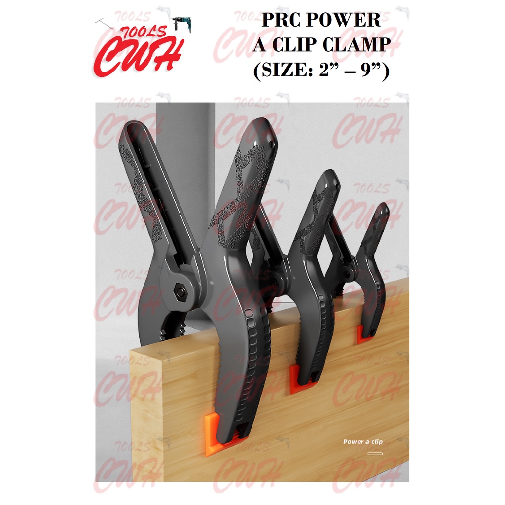 2" 3" 4" 6" 9" A TYPE SPRING CLIP CLAMP CLAMPING TOOL WOOD WORKING ...