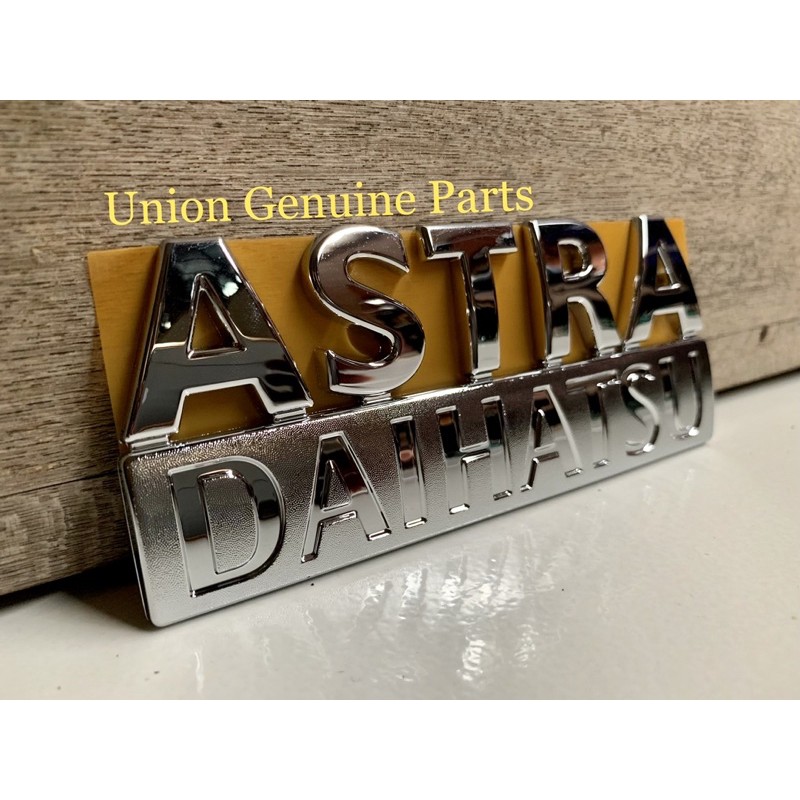 Original rear trunk logo Emblem for astra daihatsu ayla sigra | Shopee ...