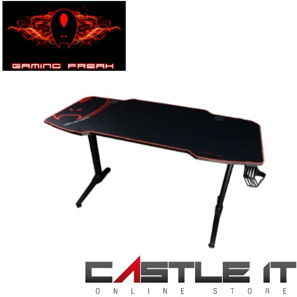 Gaming Freak Gaming Desk E-Sports GF-GD01-BK Gaming Table Gaming ...