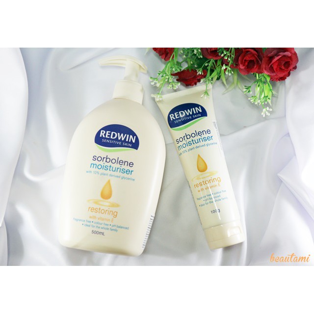 REDWIN SENSITIVE SKIN SORBOLENE MOISTURISER RESTORING WITH VITAMIN E ...