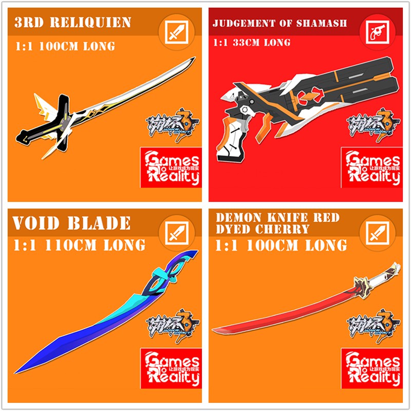 DIY Papercraft Honkai Impact 3 Cosplay PaperModel 3D Puzzle Handwork ...