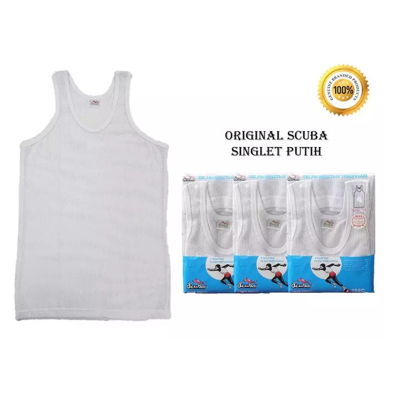 singlet scuba white singlet sekolah perempuan& lelaki | Shopee Malaysia