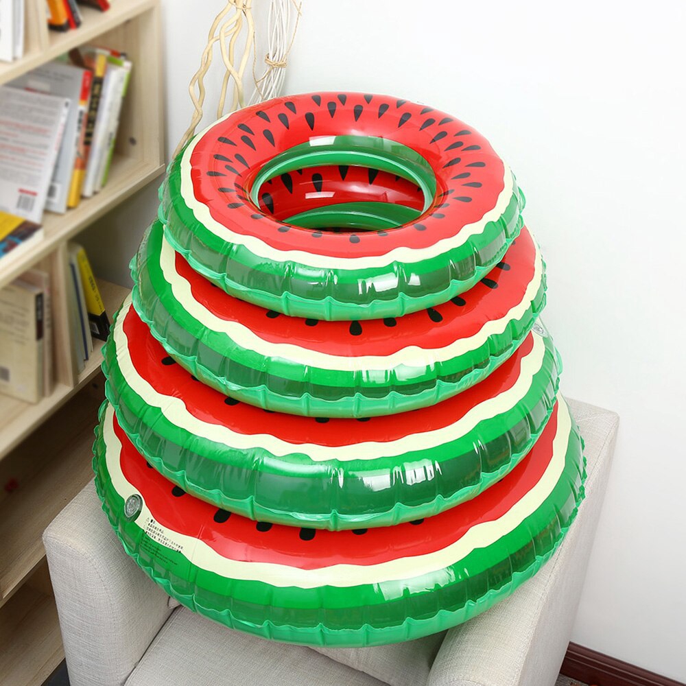 Watermelon Inflatable Adult Kids Swimming Ring Inflatable Pool Float ...