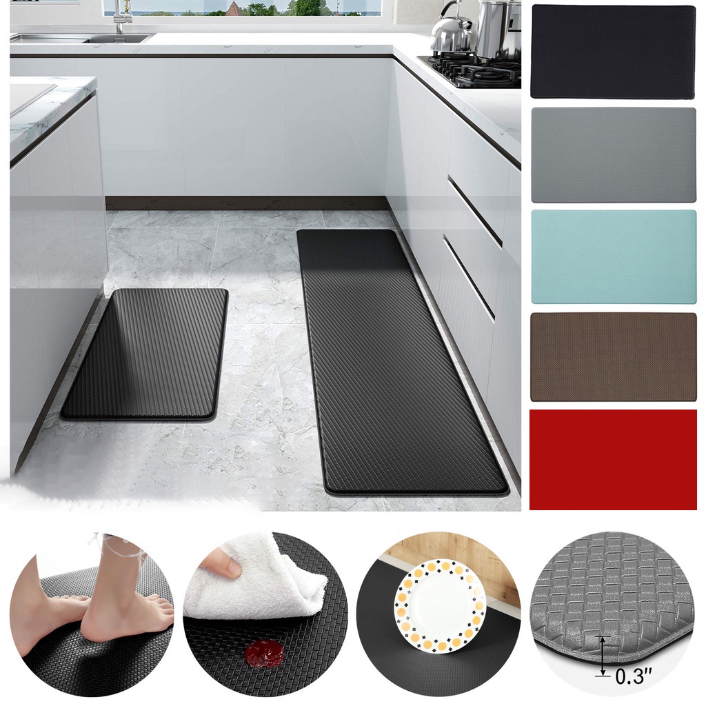 150*44CM Kitchen Long Mat Carpet Absorbent Non-slip Kitchen Rug ...
