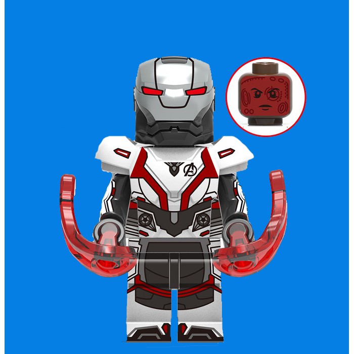 Lego Compatible War Machine Quantum Realm Suit Marvel Avengers Endgame ...