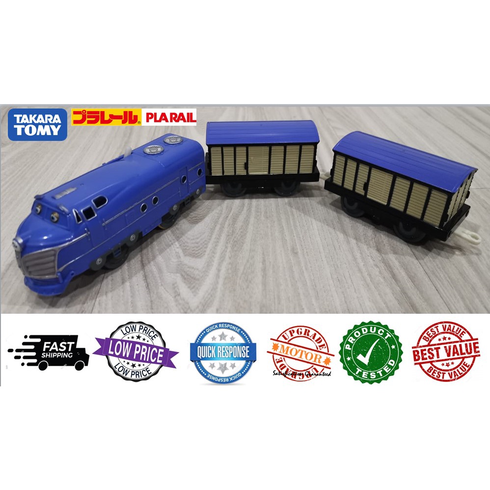 (PRELOVED) Mainan Keretapi Takara Tomy Plarail Chuggington Harrison ...