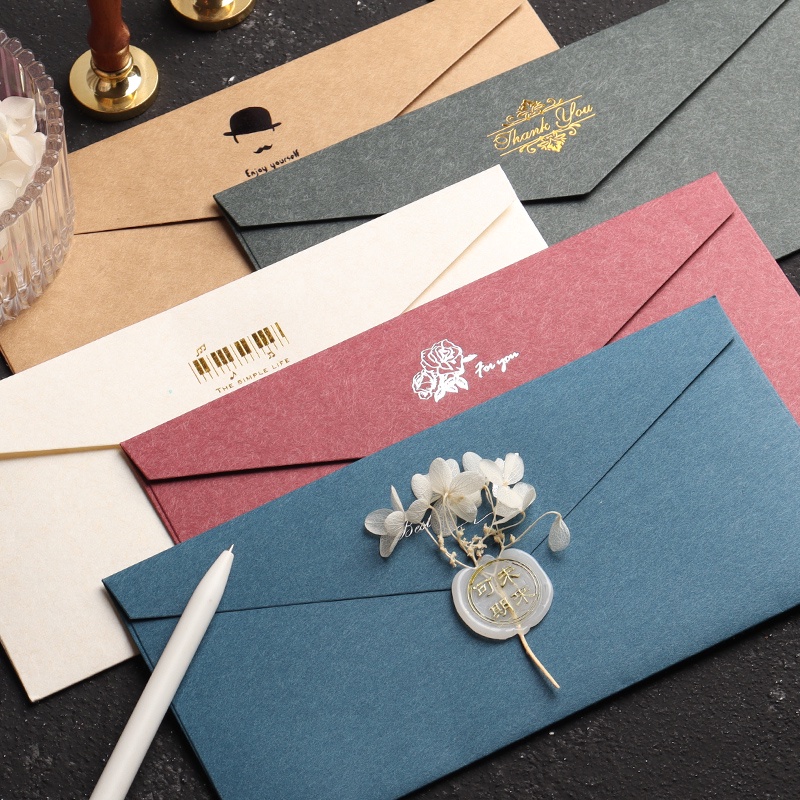 Sealing Wax Envelope Gilding Envelope Writing Paper Set Business ...